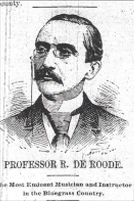 Professor Rudolph de Roode - Kentucky Archaeological Survey
